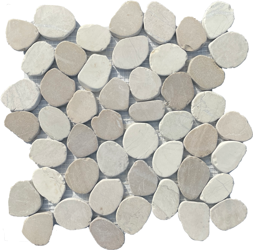 Komodo Sliced Round Pebbles - Floors and tiles